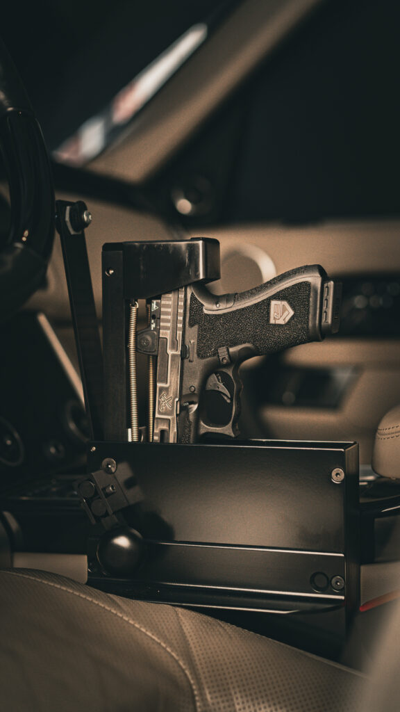 Kwick Strike The Original Quick Release Vehicle Gun Storage